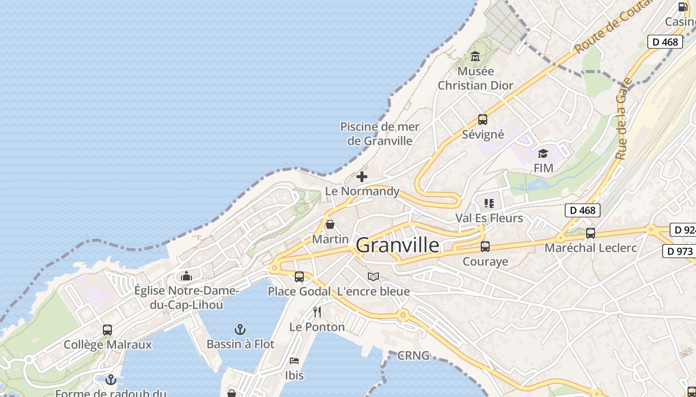 HOTEL DES BAINS, GRANVILLE